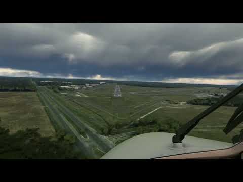Landing in Gainesville Florida | KGNV (GNV) | Gainesville Regional Airport #gainesville #fs2020