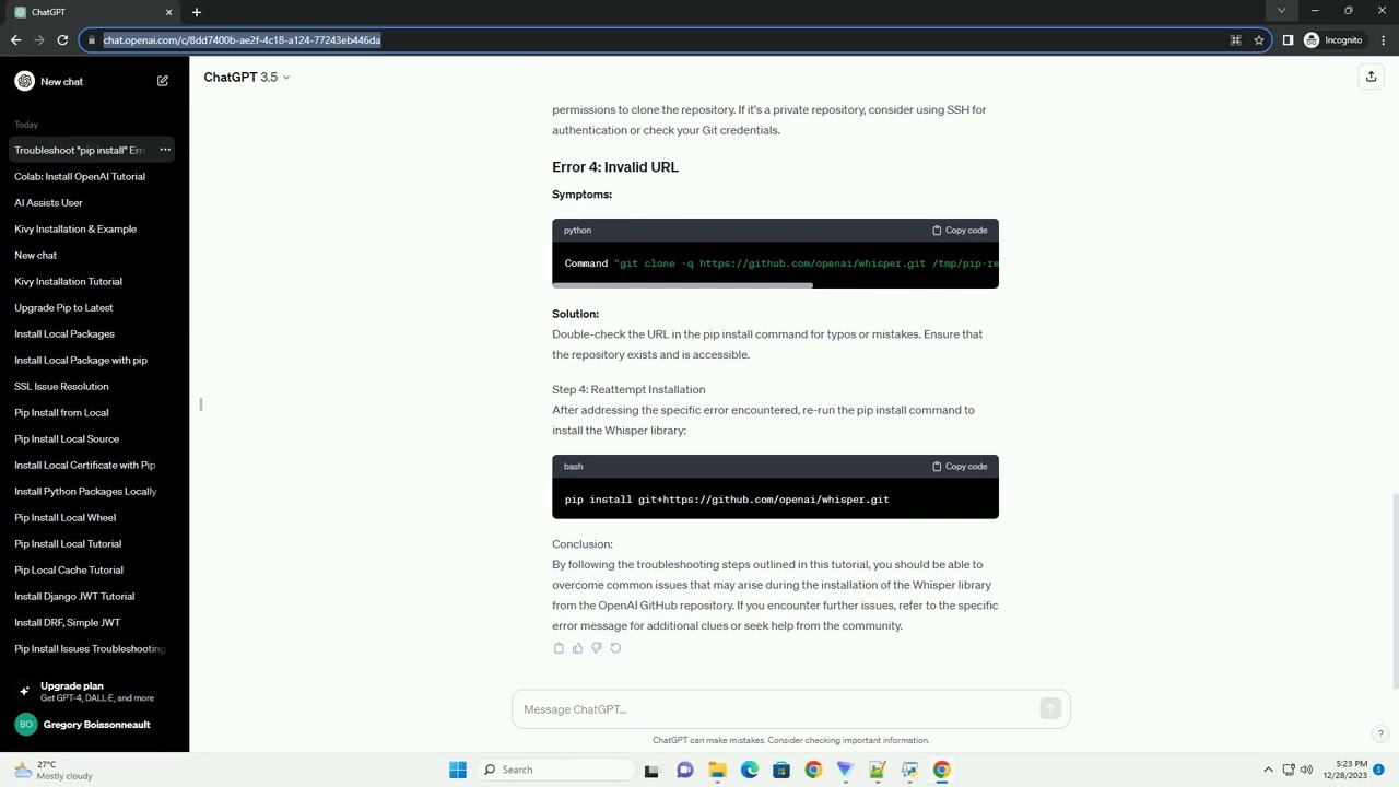 pip install git https github com openai whisper git error