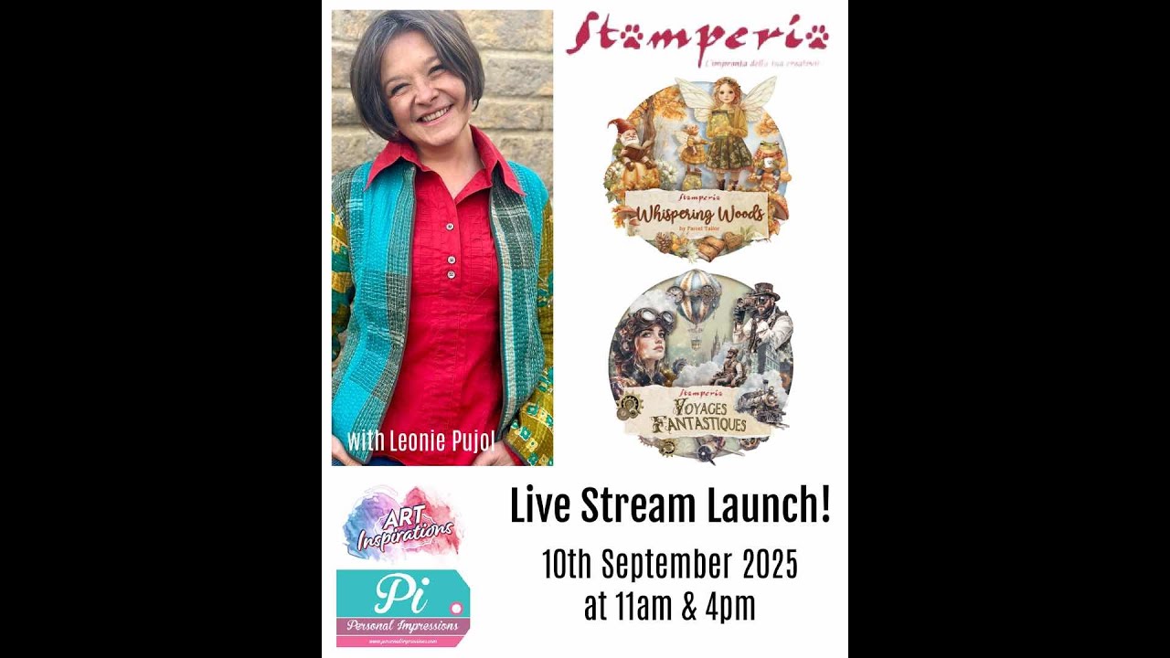 Stamperia Launch by Art Inspirations