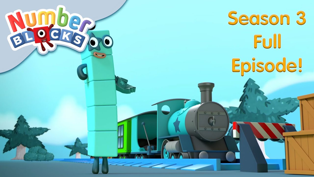 The Numberblocks Express 🚂 | Full Episode - S3 E3 | Learn to Count - Numberblocks