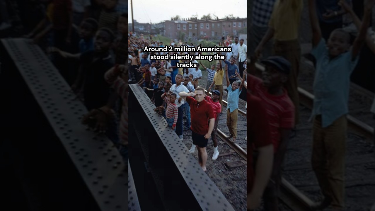 The Funeral Train of Robert F. Kennedy #history #photos #truestory #ushistory