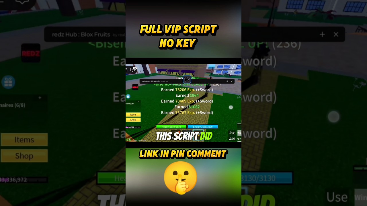 Blox Fruits Script May 2026 | No Key, Auto Farm, God Mode & Instant Kill! #bloxfruitsscript #roblox
