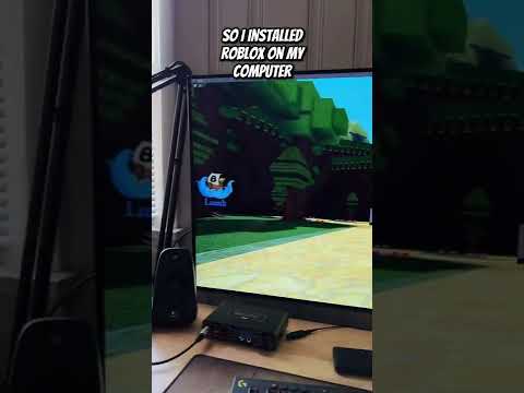 Playing Roblox in 4K 120Hz on my Gaming PC RTX 3090 with my Kids