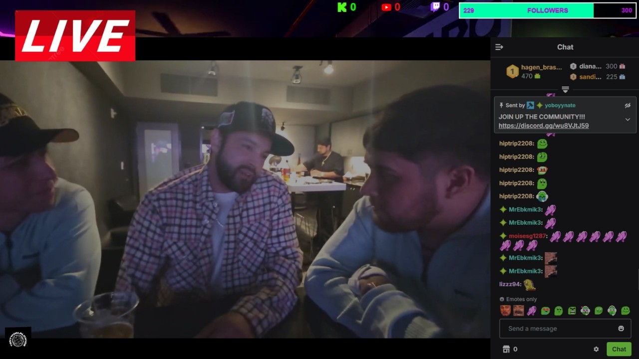 GEMELO X THEO X FLAMES X RENE VACA KICK STREAM WATCH PARTY