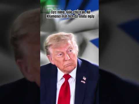 Cực nóng: Giáo chủ Ali Khamenei của Iran mất tích nhiều ngày #iran #usa #khamenei