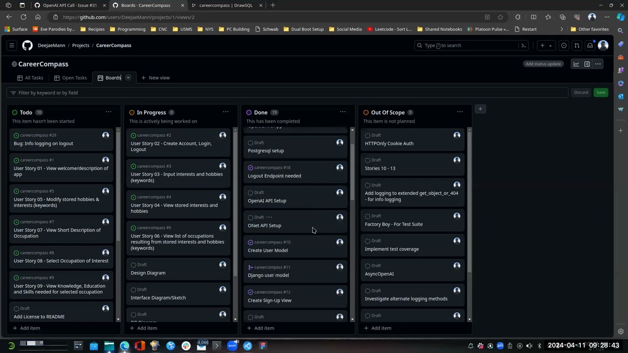 Github Projects and Issues Part 1