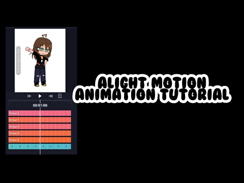 Animation Tutorial/ tweening / Alight Motion tutorial gacha club
