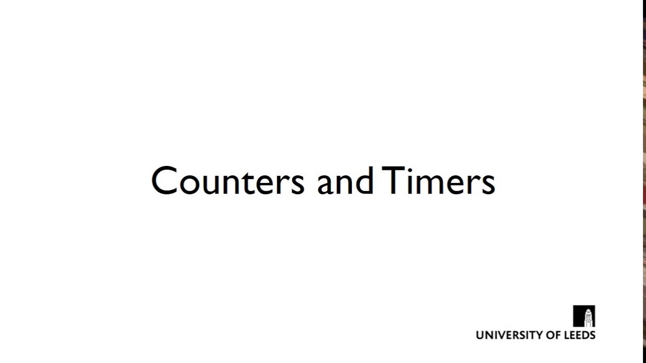 Counters and Timers