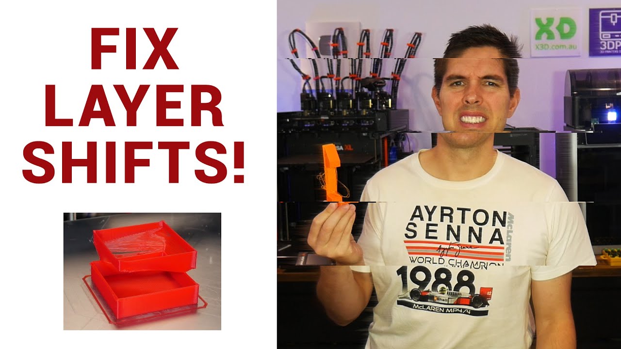 How to diagnose and fix layer shifts in your 3D prints