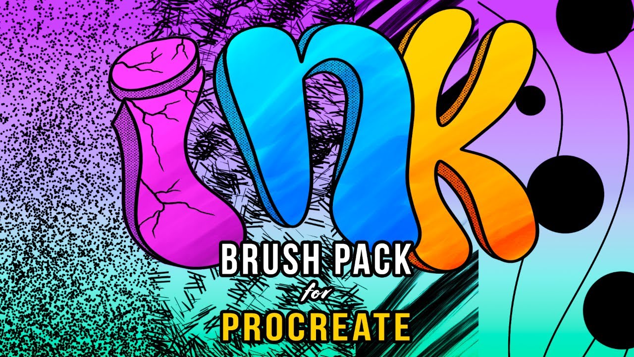 The ONLY Procreate Brushes I Use for Inking & Line Art