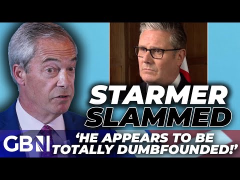 Nigel Farage ATTACKS Keir Starmer over 'DUMBFOUNDED' Iran Response Backing Donald Trump's Strike