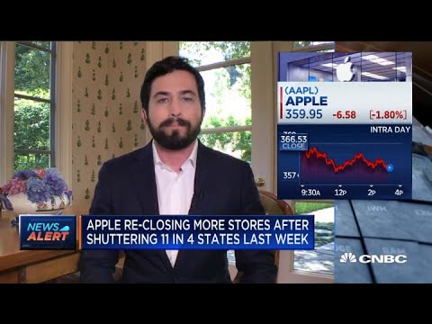 Apple will temporarily close seven stores in Houston, bringing total re-closed stores to 18