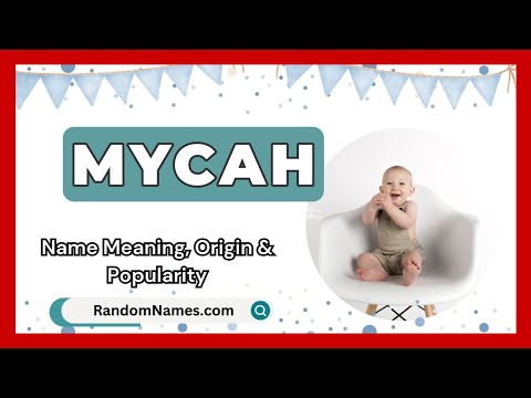 Mycah - Baby Boy Name Meaning, Origin & Popularity - RandomNames.com