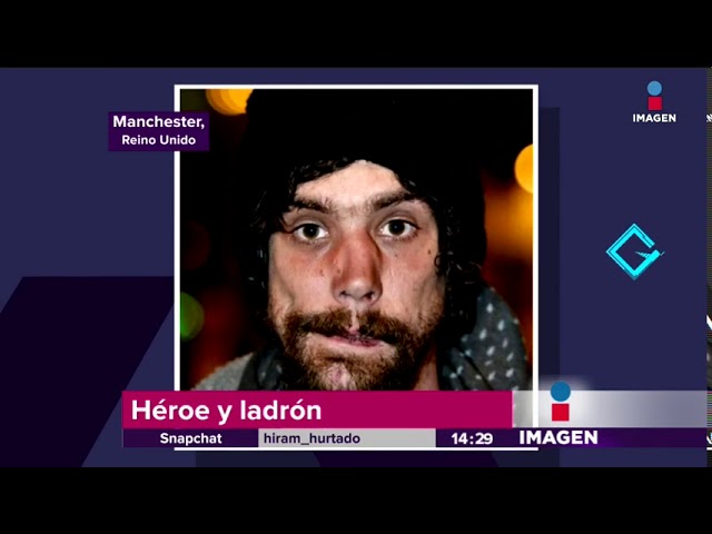 Dan cárcel a indigente que robó a heridos de ataque en Manchester