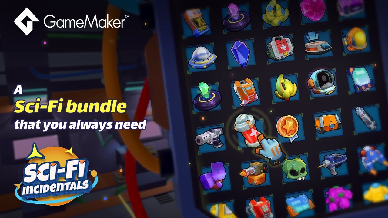 GameMaker Asset Bundles - Sci-Fi Incidentals