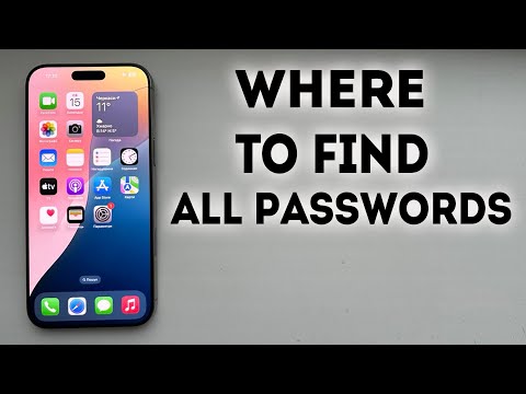 Where To Find All Passwords On An iPhone 16 - Full Guide