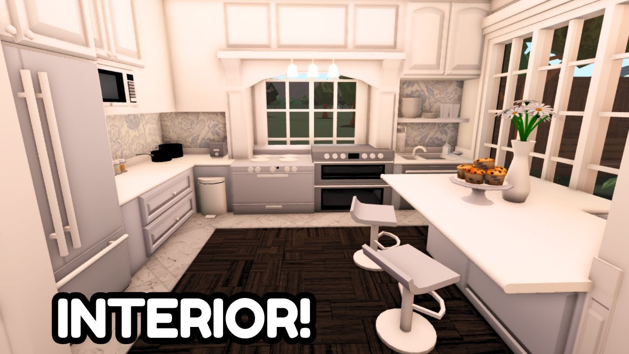 Decorating the INTERIOR of My Summer Roleplay House in Bloxburg! *Pt 2*