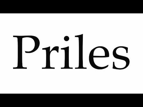 How to Pronounce Priles