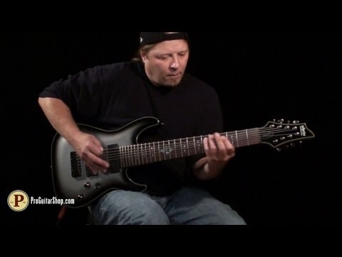 Schecter Damien Elite 8 String 2000s LIMITED EDITION | Reverb