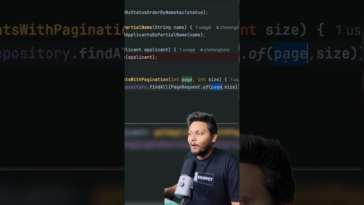 Pagination In Spring Boot ✅#springboot #javadevelopment #programming #springframework #coding