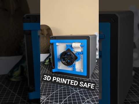 3D printing a safe tos tore my valuables #3dprinter #3dprint #diy #bambulab #3dprinted