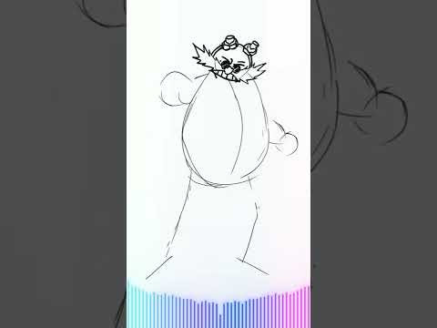 Sketching Dr. Eggman From Sonic The Hedgehog - Day 5