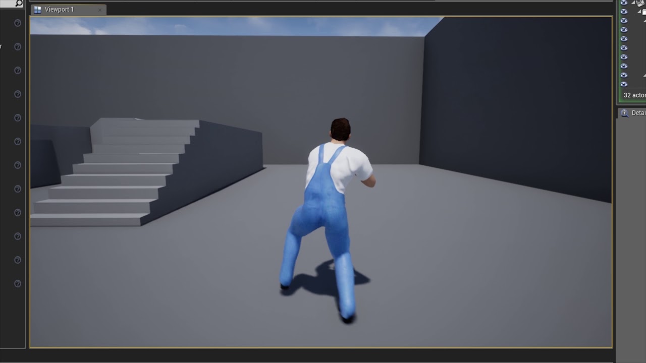 Third Person Movement/Animation preview