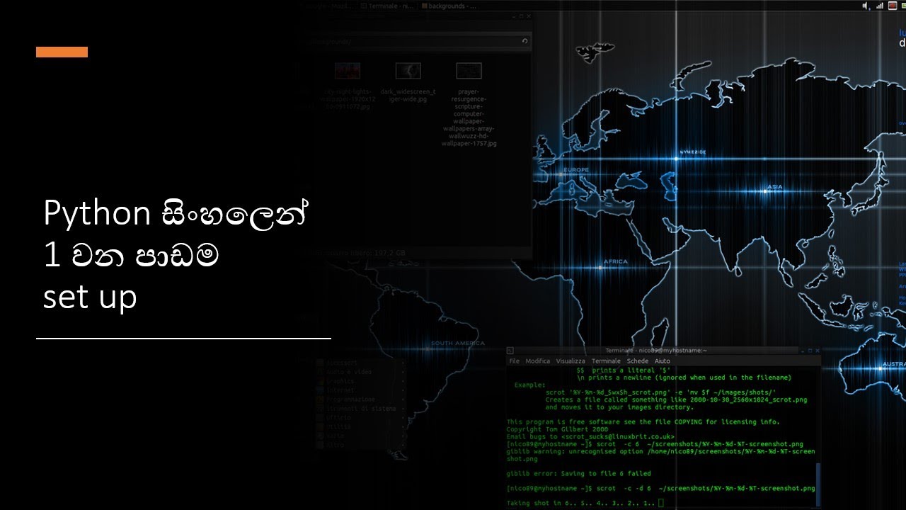 Python Tutorial - 01 | Python Introduction | Python Installation | Sinhala