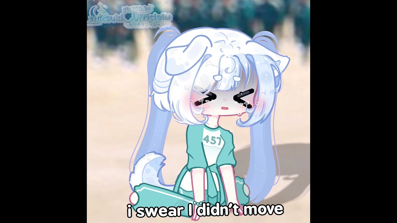 • I wanna live • (Squid Game) with : @luiza._sun cr:@kellydacheetah #gacha #animation #trend