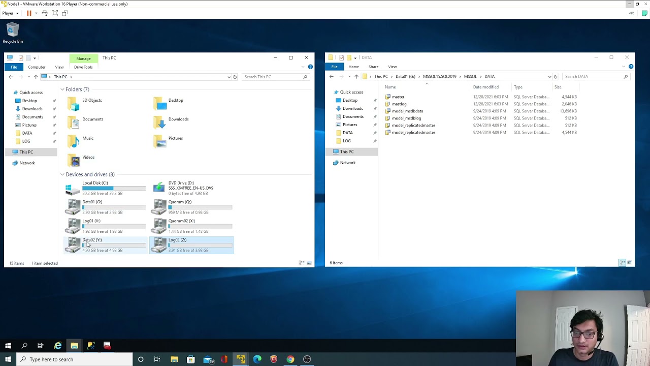 Replacing SAN in SQL Cluster - 3 :- Moving msdb, model & temp Databases