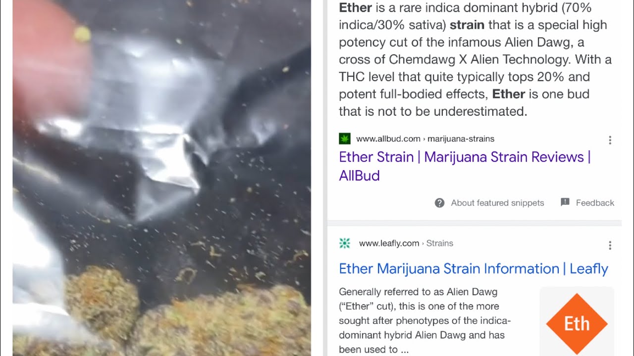 Ether Late Night Strain Review