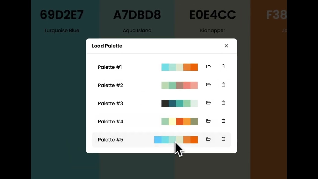 Color Palette Generator