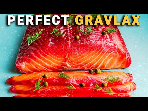 How to Make Salmon Gravlax / Cured Salmon