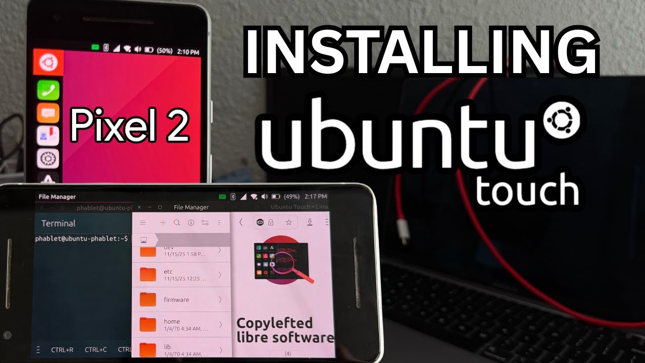 Installing Ubuntu Touch on the Google Pixel 2