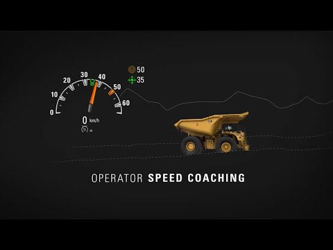 Cat® Next Generation Mining Trucks — Speed Coaching