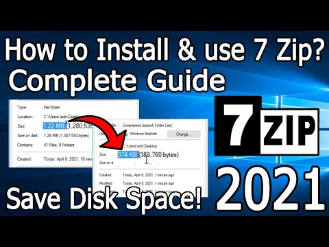 How To Install 7-Zip On Windows 10  [ 2021 Update ] Complete Step by Step Guide