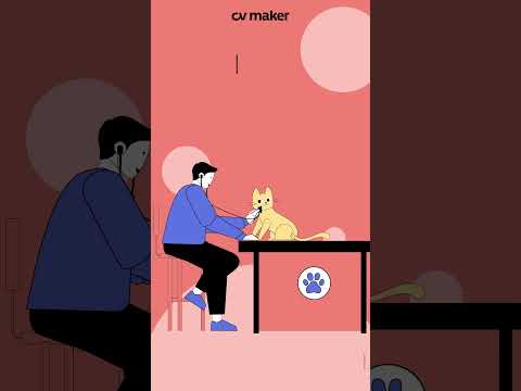 How to Write a Vet CV! #CVMaker #shorts