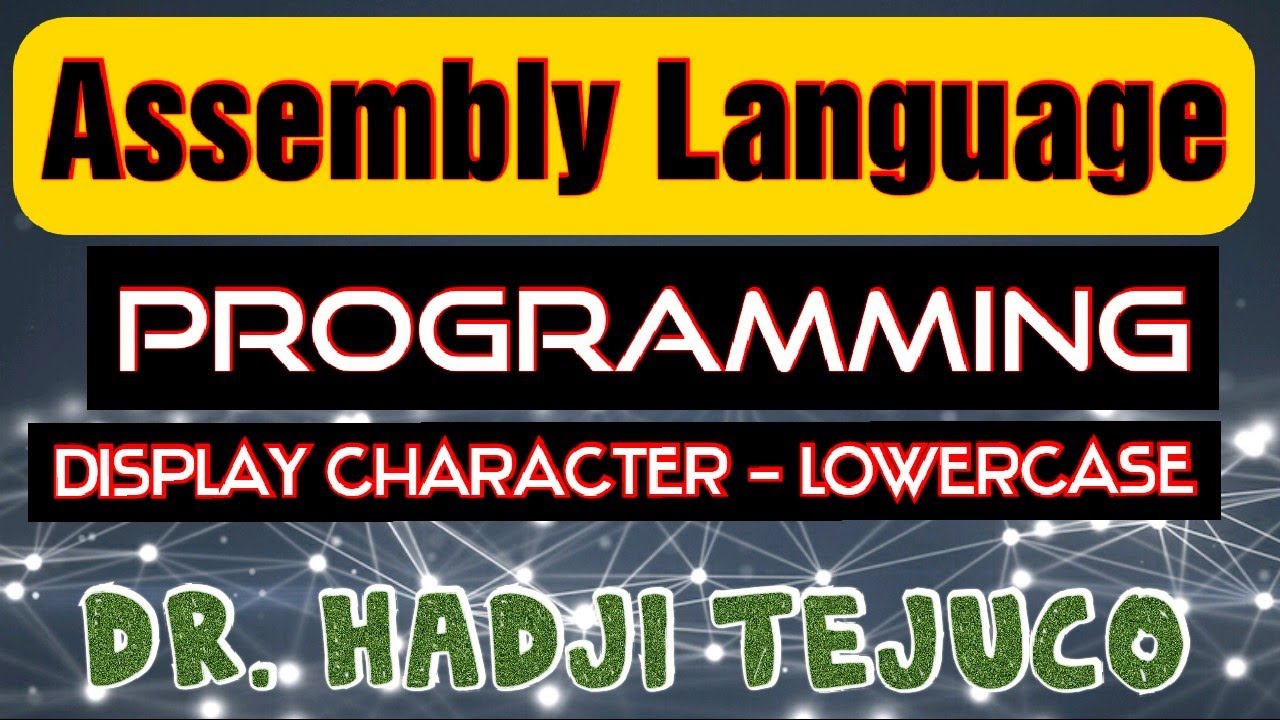 Assembly Language Tutorial - Part 3  Using Debug