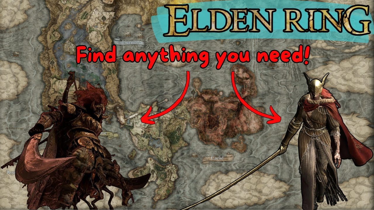 Elden Ring - Interactive Map (Including DLC)