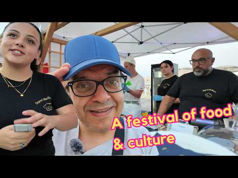 Ta' Xbiex Malta - What I Ate at this AMAZING Outdoor Festival (Connecting Through Culture 2025)
