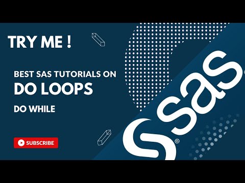 SAS Programming tutorial || DO LOOPS in SAS EXAMPLES || DO WHILE with an example