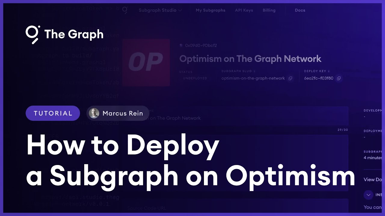How to Deploy a Subgraph On Optimism