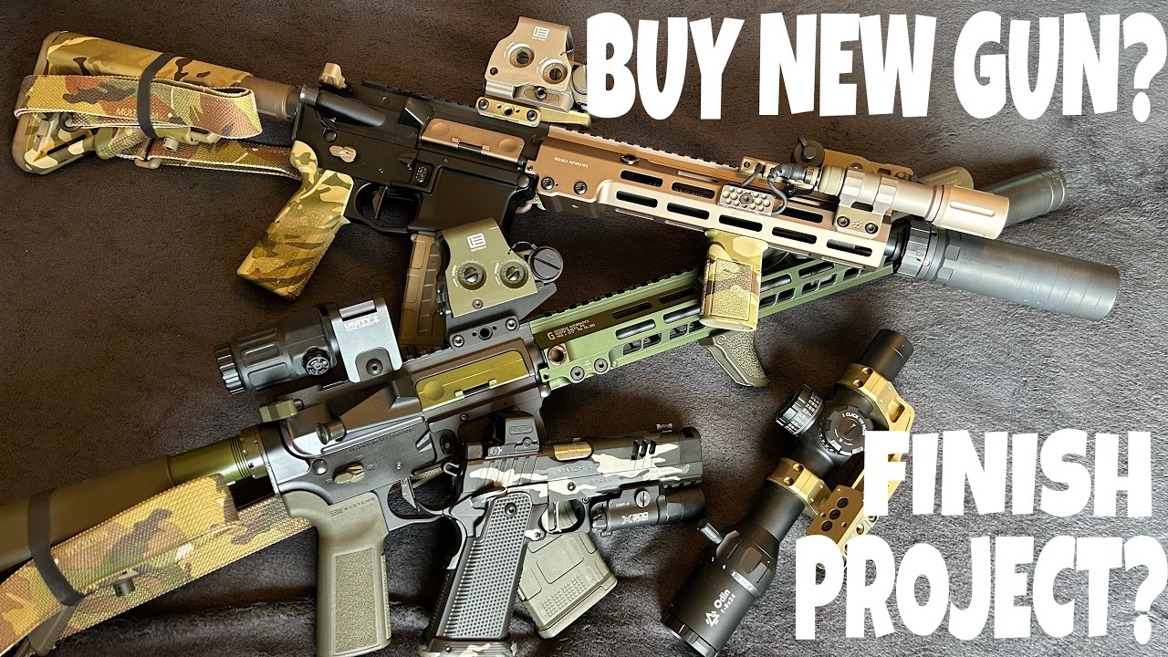 Finish Current Project - Or - Get A New Gun?