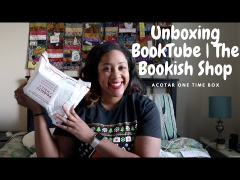 UNBOXING BOOKTUBE | The Bookish Shop Unboxing