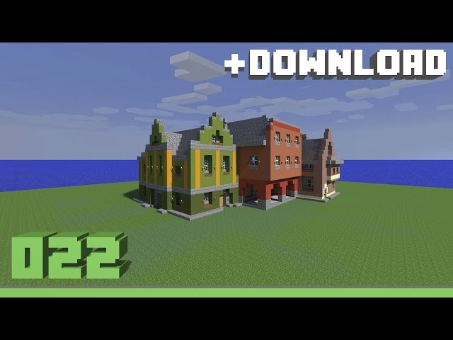 Cityblock with fountain Minecraft Map