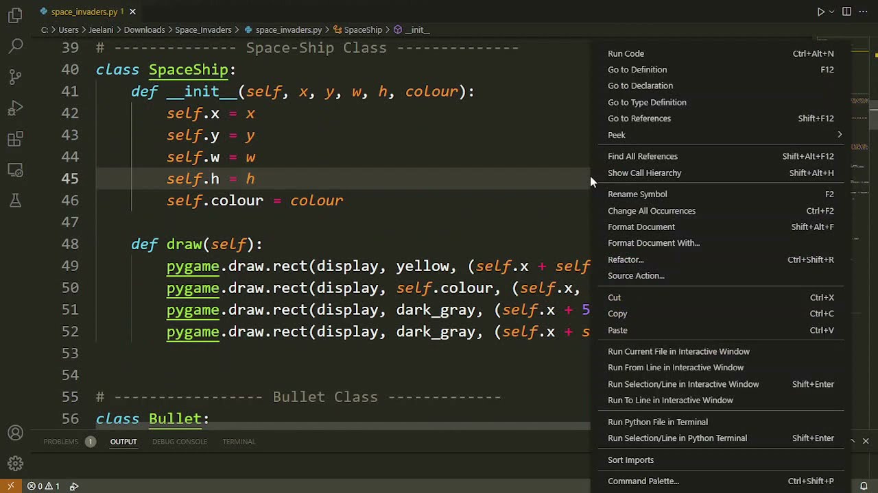 Space Invader Game using Python with Source Code | Coding School | Coding for Beginners
