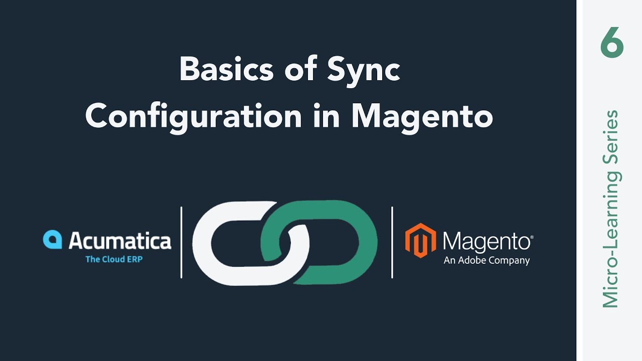 Basic and Sync Configuration in Magento