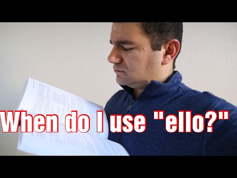 Ello - What it means, and when to use it.