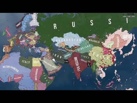 【Hoi4 Timelapse】Free to get National Focus [Unhistorical]