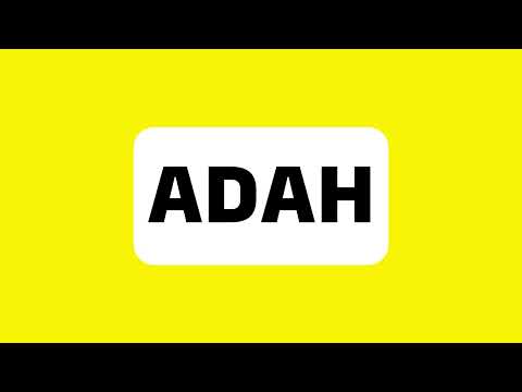 How to Pronounce Adah (A name meaning "ornament") Correctly